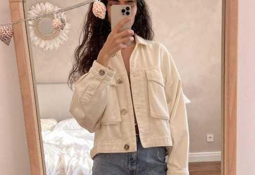 Zara джинсовая куртка