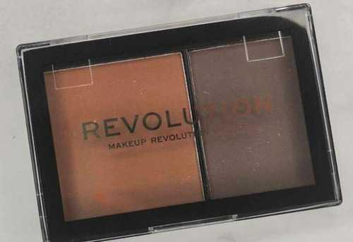 Makeup revolution палетка бронзеров для лица