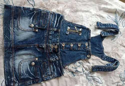 Комбинезоны джинсовые