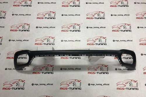 Диффузор бампера под насадки 5.0 Bmw X6 F16