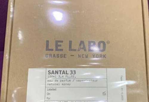 Le labo santal 33