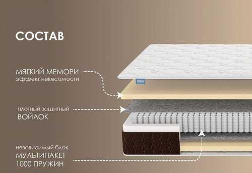 Матрас Димакс Мега Мемо 80х200