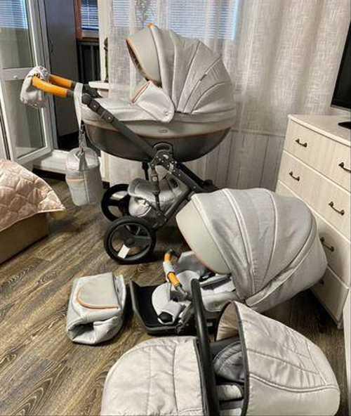 Продам коляску adamex monte carbon 3в1