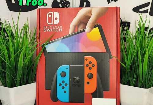 Nintendo Switch Oled Красно/Синий Япония NEW