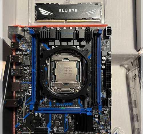 Связка Kllisre X99 Xeon 2640 v4