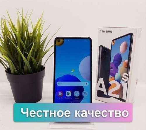 Телефон Samsung Galaxy A21s с гарантией