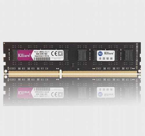 Kllisre DDR3 8 Гб 1600 мгц (2шт) Dsktop