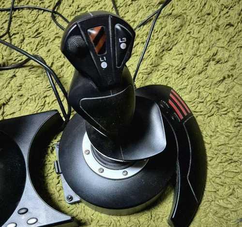 Джойстик thrustmaster t flight hotas x