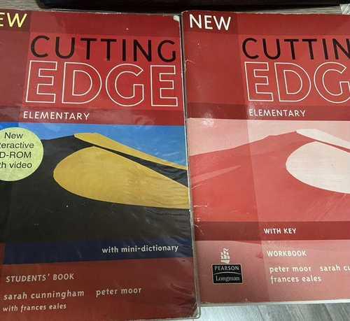 Учебник и рабочая тетрадь Cutting Edge Elementary