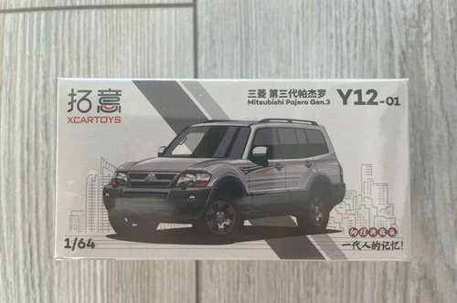 Mitsubishi Pagero 3 поколение 1:64 коллекционная