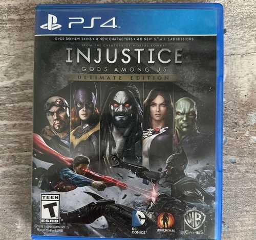 Игра injustice на ps4
