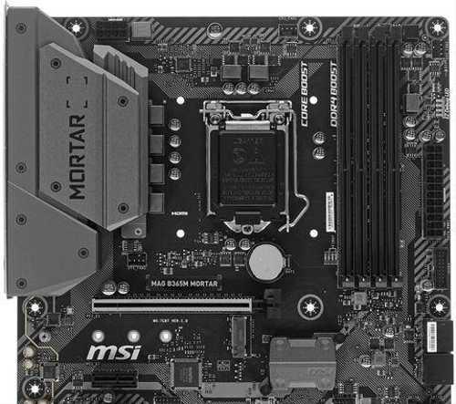 Плата MSI LGA1151-v2 B365 MAG B365M mortar 4xDDR4