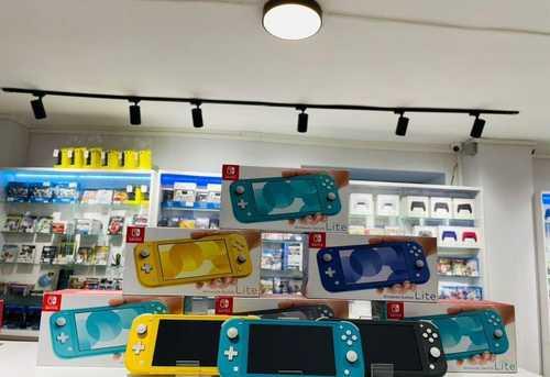 Прошитая Nintendo Switch Lite + Гарантия + Флешка
