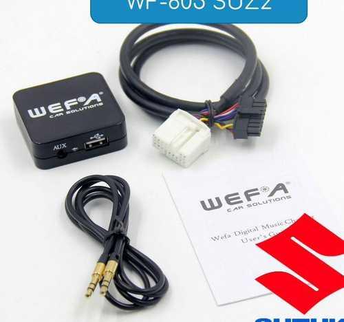 Wefa wf 605 SUZ2 pacr USB AUX для Suzuki