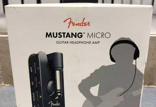 Fender Mustang Micro усилитель для наушников
