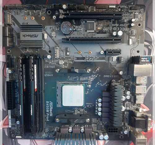 Asrock b550m pro4 Ryzen 5 3500x 16gb ddr4 3200