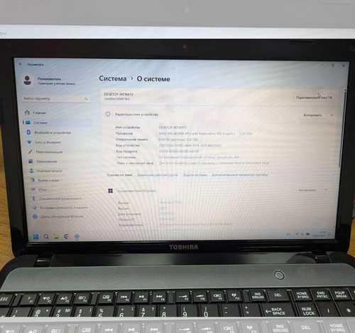 Ноутбук Toshiba Satellite L850D-BJS