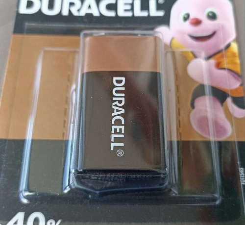 Батарейки duracell 9V