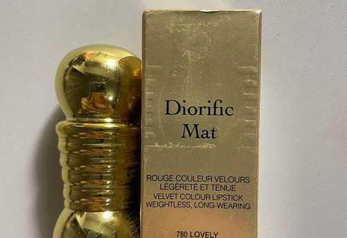 Dior помада Diorific Mat
