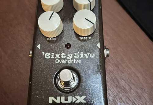 Гитарная педаль Overdrive Nux 6ixty5ive