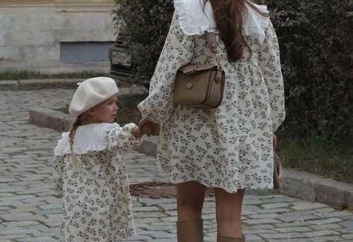 Платье "Мама и дочка"