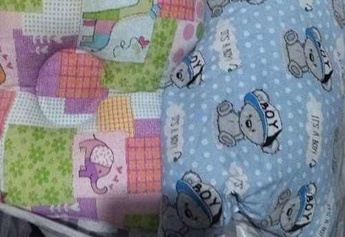 Подушки-бортики для детской кроватки