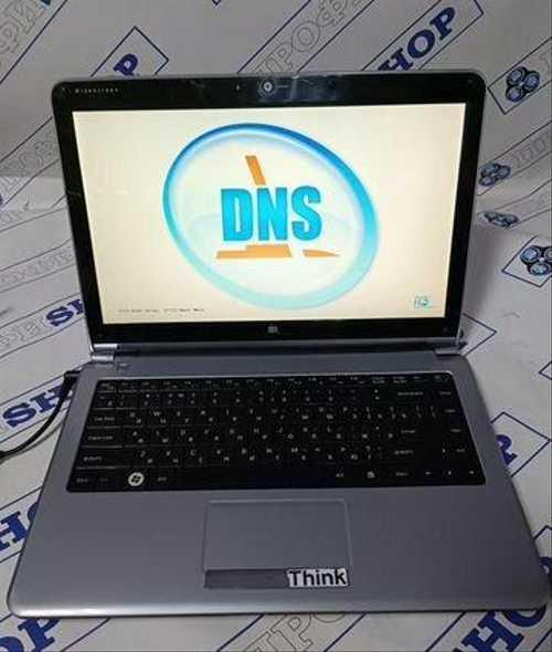 Ноутбук DNS i3 +SSD + гарантия