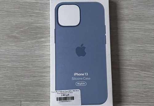 Чехол на iPhone 13 PRO Silicone Case Blue Fog