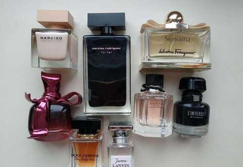 Narciso rodriguez,Dolce Gabbana,Gucci Nina Ricci