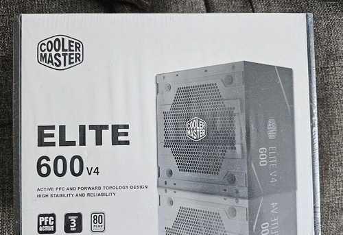 Блок питания Cooler Master Elite V4, 600Вт
