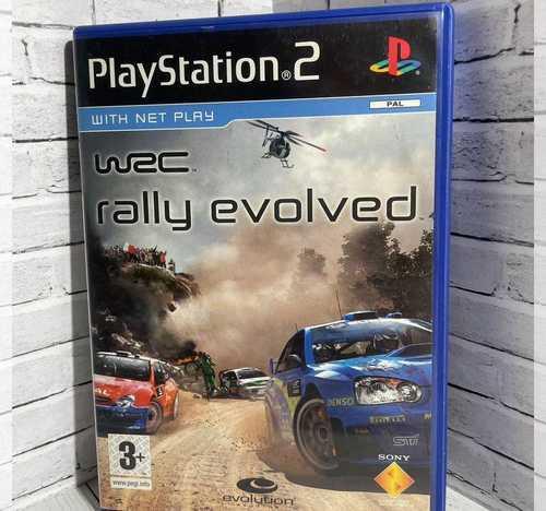 WRC Rally Evolved Ралли Игра PS2 гонки