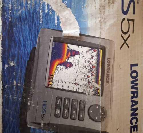 Эхолот Lowrance HDS-5x (датчик 50/200 кГц)