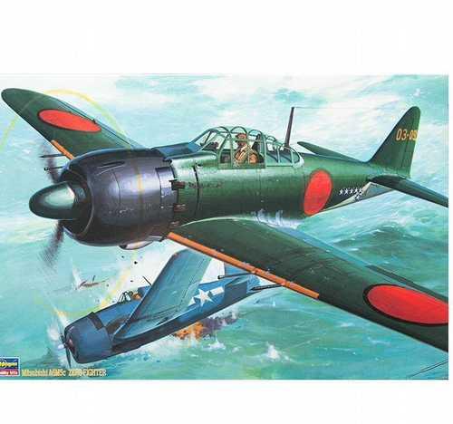 Модель 08054 Hasegawa A6M5c Type 52 1/32