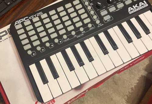 Midi-контроллер akai apc key 25