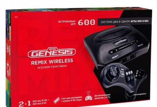 Игровая приставка Retro Genesis Remix Wireless (8+