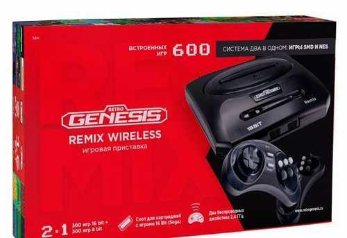 Игровая приставка Retro Genesis Remix Wireless (8+