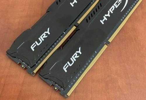 Озу hyper x fury DDR 4