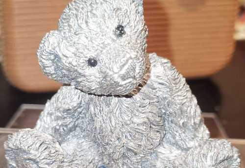 Мишка Тедди из серебра 925 коллекционный