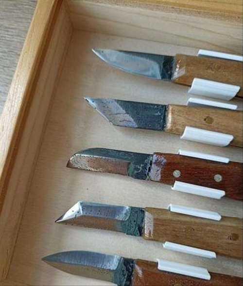 Набор ножей для фигурной резьбы по дереву