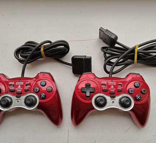 Hori PS2 Analog Sindoupad 2 Turbo Controller Red