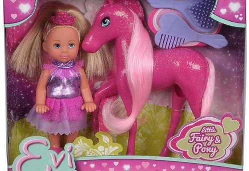 Кукла Еви Evi Эви с розовым пони Симба Simba