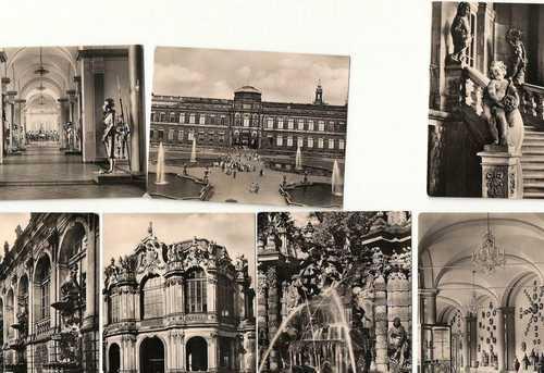 Набор открыток Дрезден-Цвингер гдр