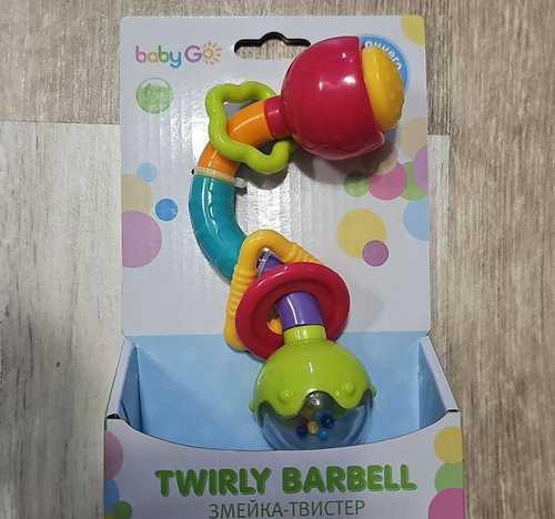 Twirly barbell развивающая игрушка