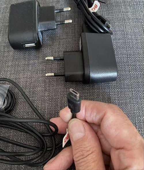 Зарядное устройство USB с микро USB новый