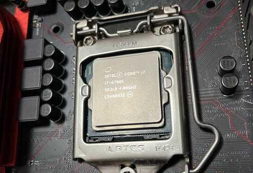 Комплект i7 6700k asus b150 ddr4 32gb