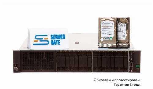Сервер HP DL380 Gen10 16SFF 2xGold 6126 512GB