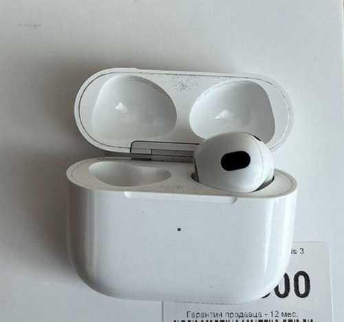 Беспроводной наушник apple airpods 3