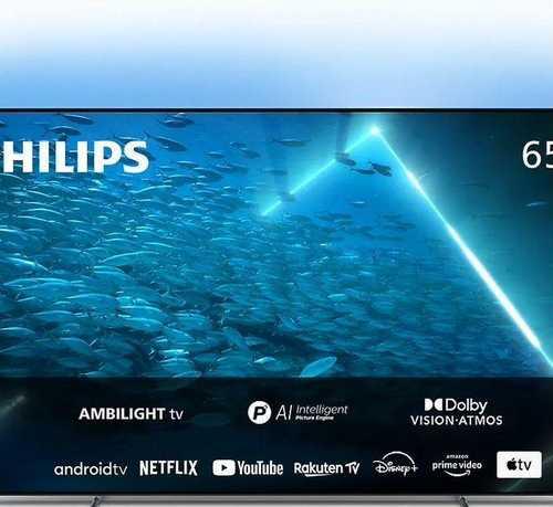 Новый Philips 65oled707 4K Oled Телевизор