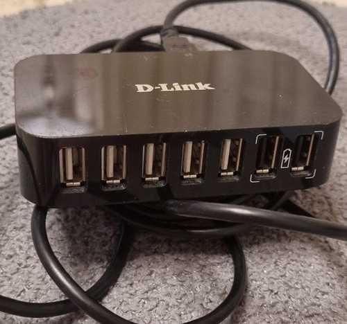 USB хаб на 7 портов D-Link