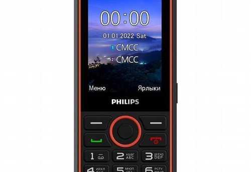 Телефон Philips Xenium E2301 тёмно-серый 871258179